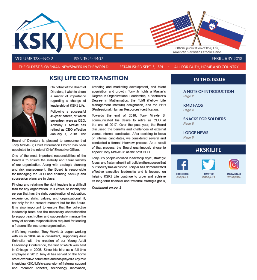 February 2018 | KSKJ Life