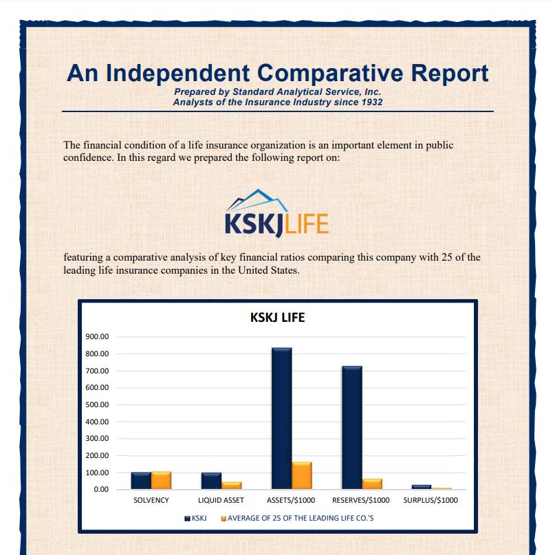 Comparative Report | KSKJ Life